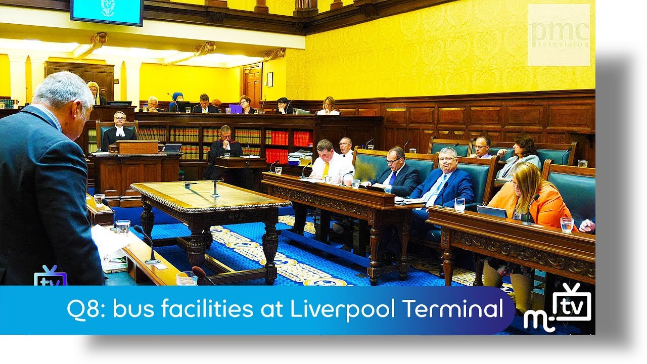 Q8: bus facilities at Liverpool Terminal - YouTube