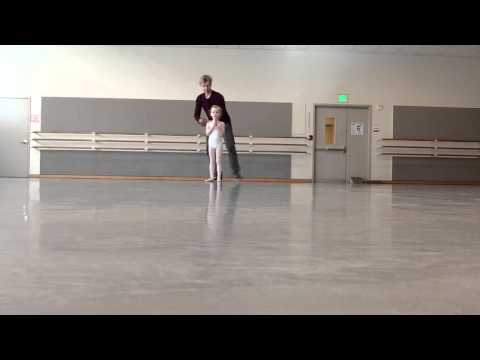 Tiit Helimets in Giselle with his 5 year old daughter Chloe