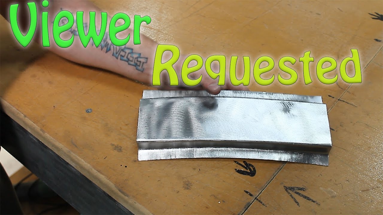 A double curved top hat | Metal Fabrication | Panel Making - YouTube