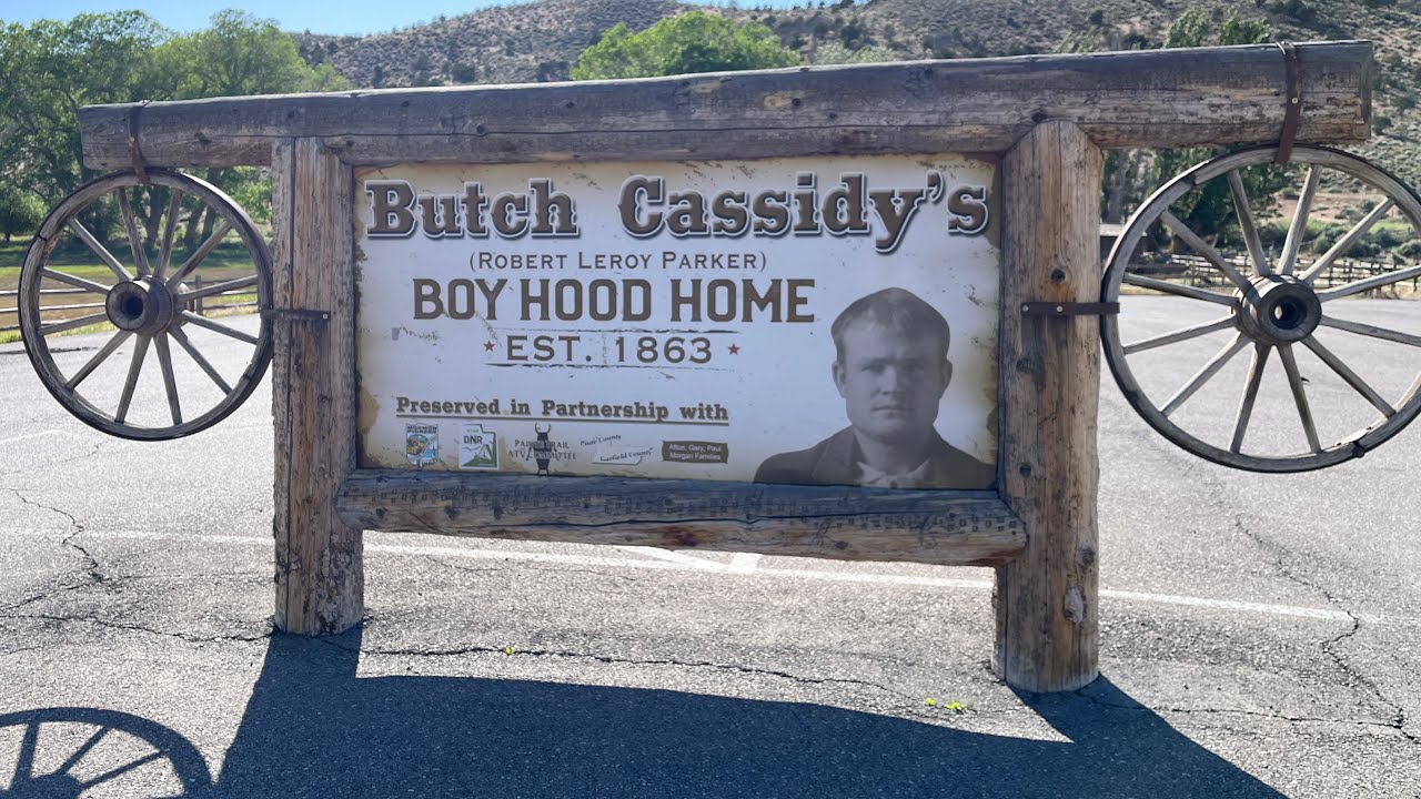 Butch Cassidy - Boyhood home. Circleville - Utah. ASMR - YouTube