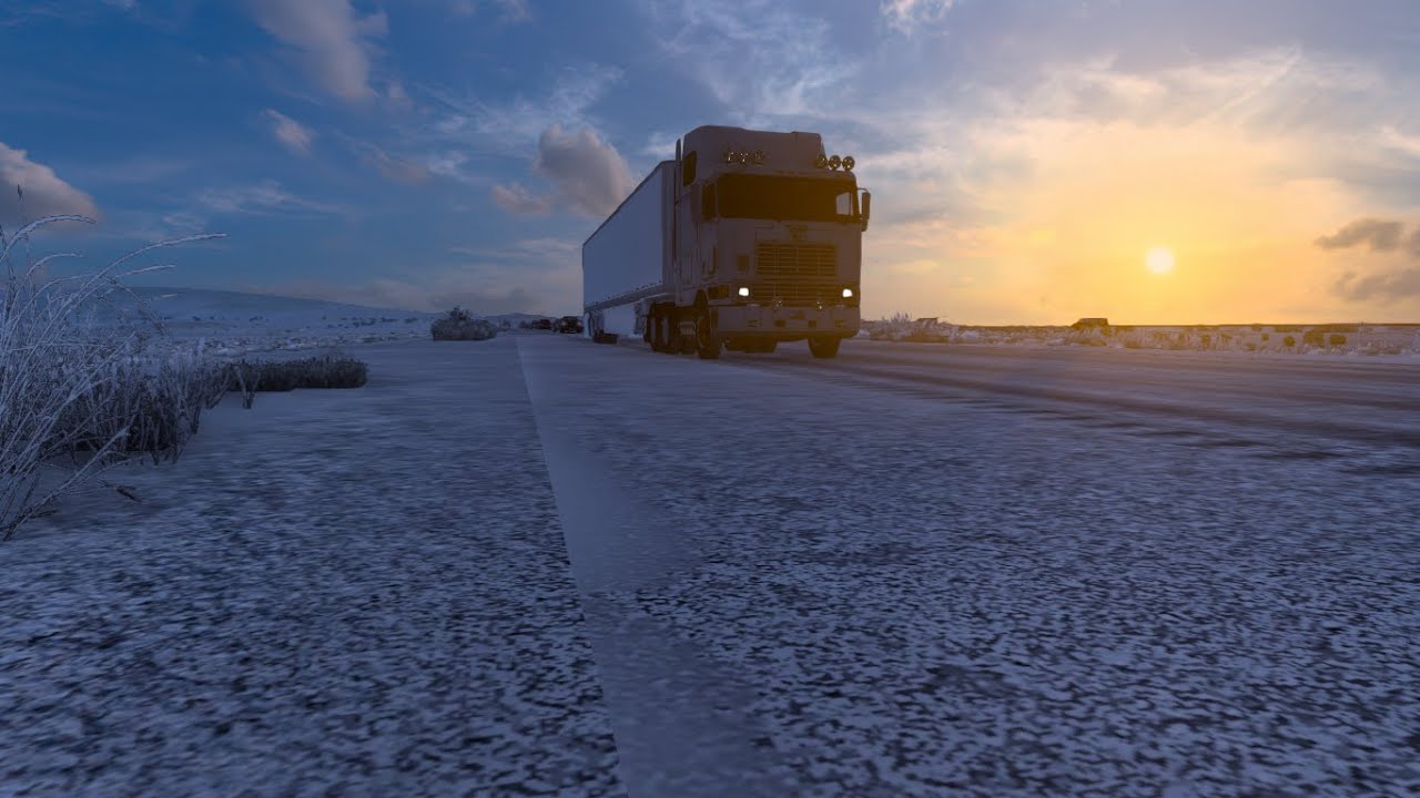 Frozen Roads | Freight Runners - YouTube