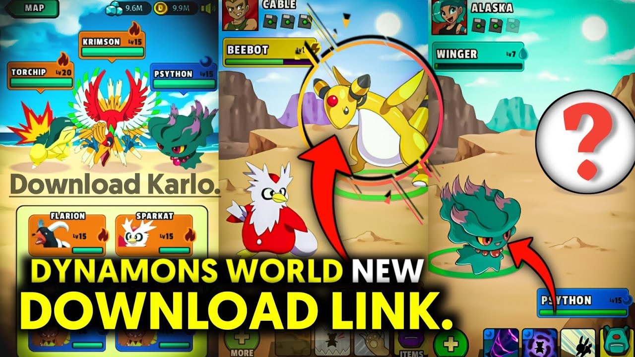 Dynamons world New Update | Version 21.1.09 | Dynamons world change ...