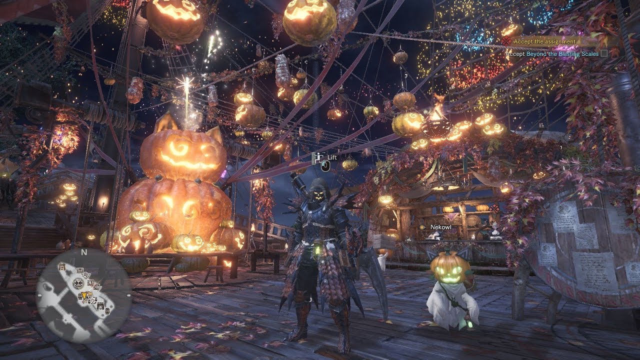 Monster Hunter: World PC - Wonderful Fireworks Autumn Harvest Fest ...