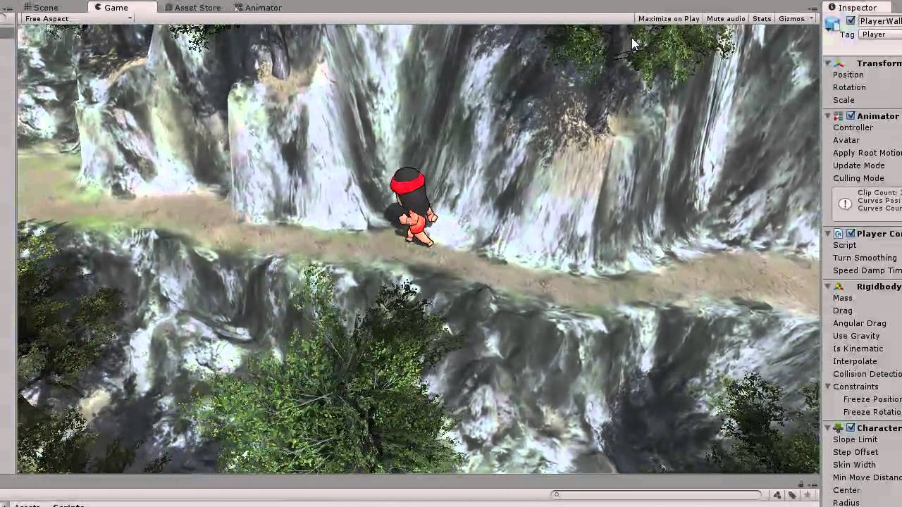 Mountain Forest Level Design Test (RPG Game) - YouTube