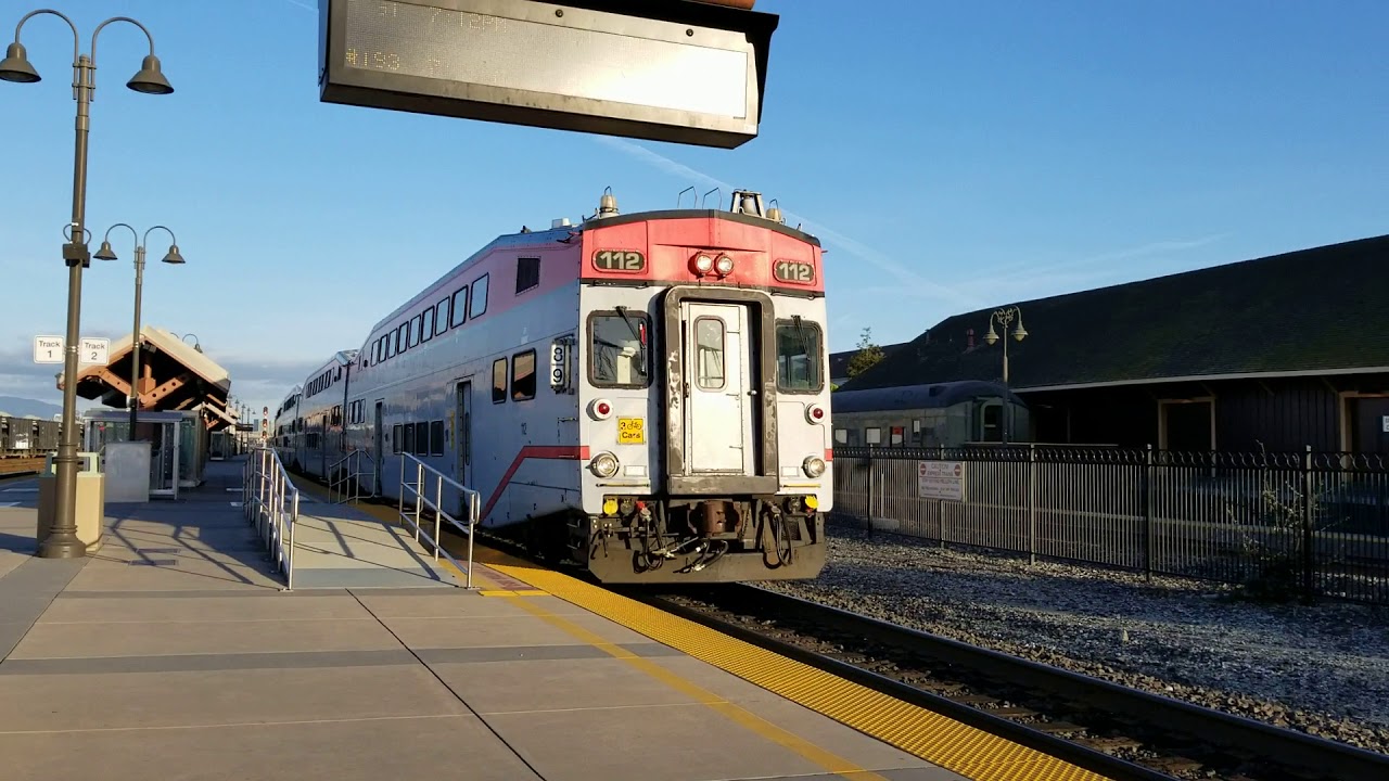 Caltrain baby bullet express 923 skipping Santa Clara station in CA ...