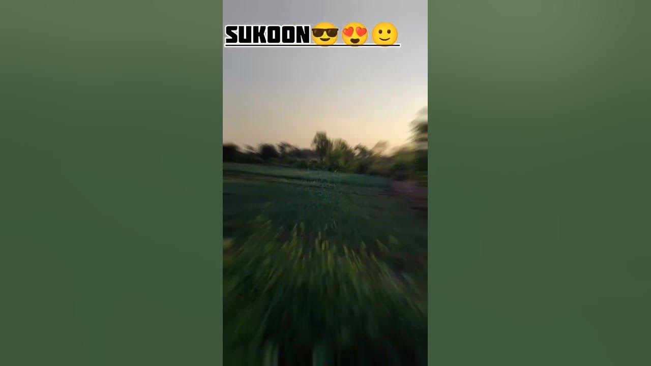😍🙂 ️સબસે જાદા સુકુંન ગાવ કે ખેત મે#youtubeshorts #youtubeviral # 