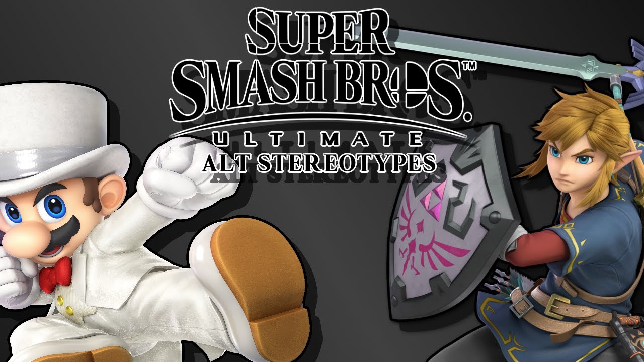 Smash Ultimate Alt Stereotypes: Mario and Link - YouTube