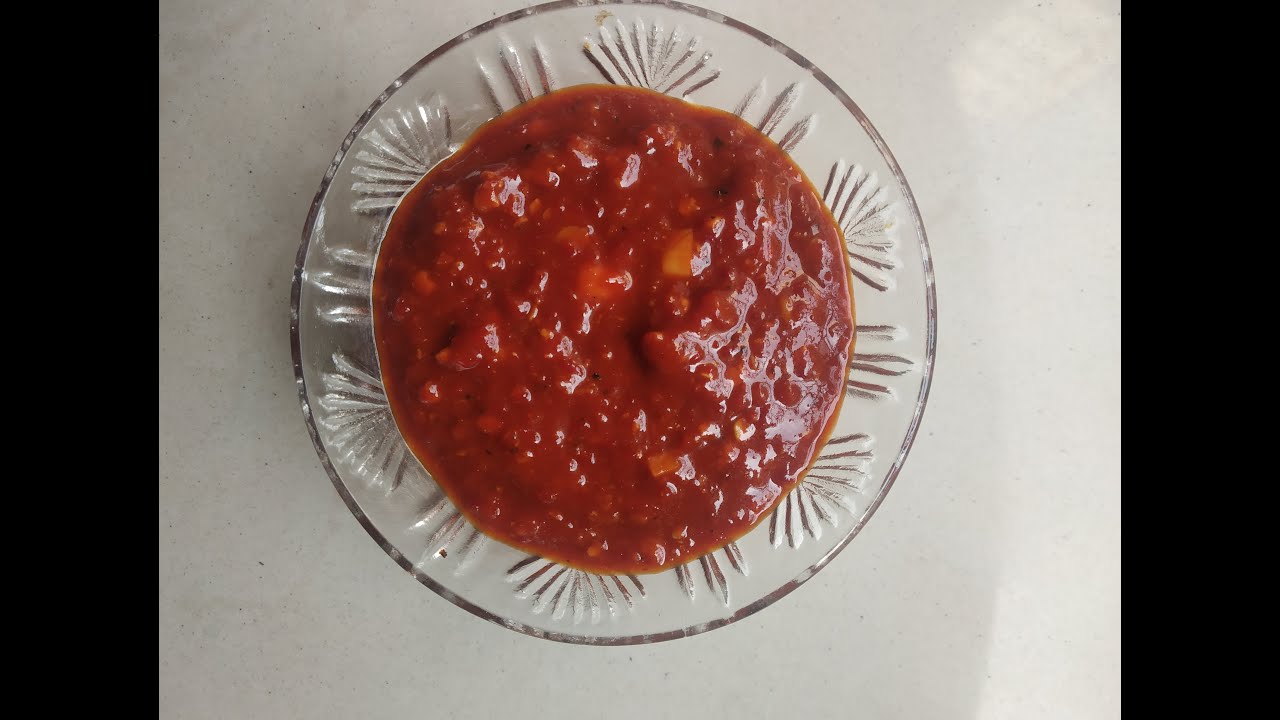 Shezwan chutney | spicy chutney | chinese recipe | hot & spicy chutney ...