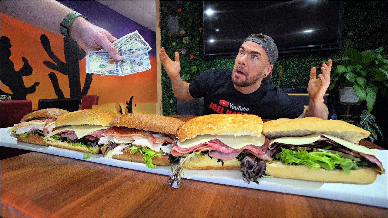 WIN $100 IF YOU CAN BE FIRST TO BEAT THIS UNDEFEATED SANDWICH CHALLENGE ...