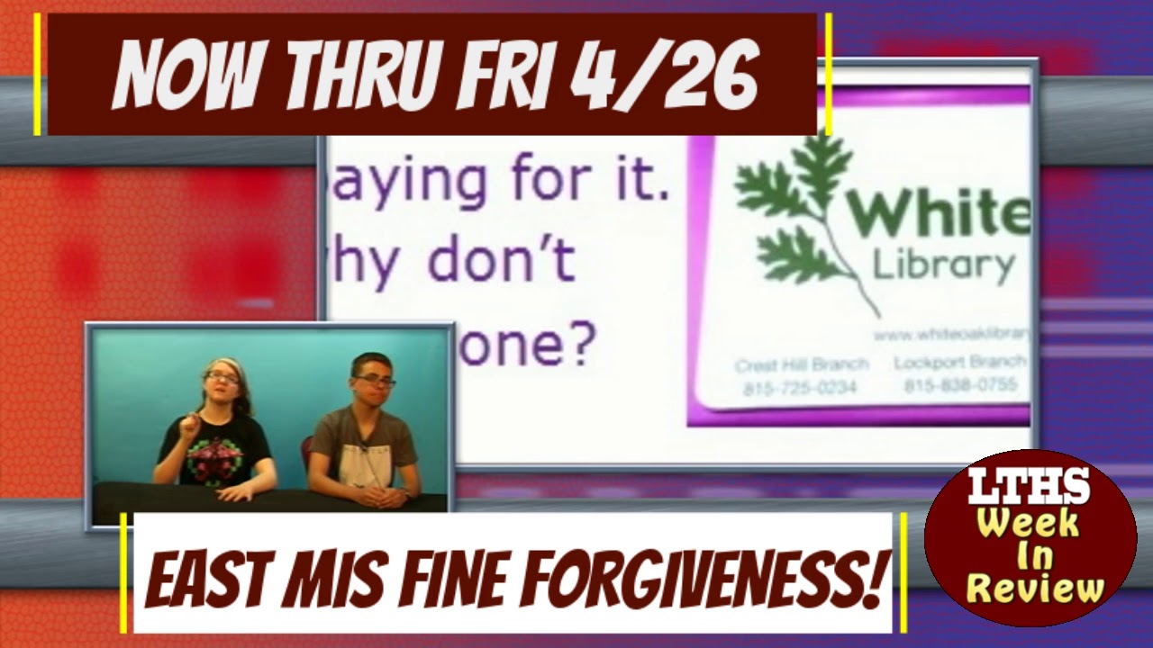 LTHS Week In Review April 18th, 2019 - YouTube