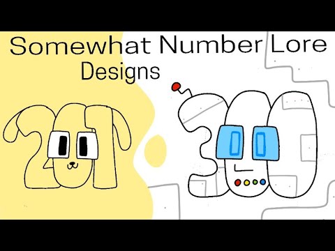 Somewhat Number Lore Designs: 201-300 - YouTube
