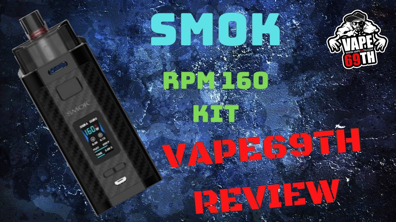 Review Smok RPM160 kit อย่างโล่ง พอดตัวเทพวัตต์เยอะ | Vape69TH - YouTube