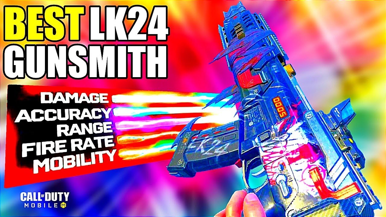 BEST LK24 GUNSMITH COD MOBILE | LK24 GUNSMITH BR | BEST LK24 GUNSMITH ...