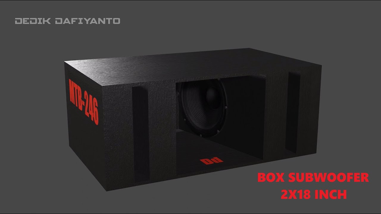 BOX SUBWOOFER 2X18 INCH MTB-246 COCOK UNTUK SUBWOOFER LINE ARRAY - YouTube