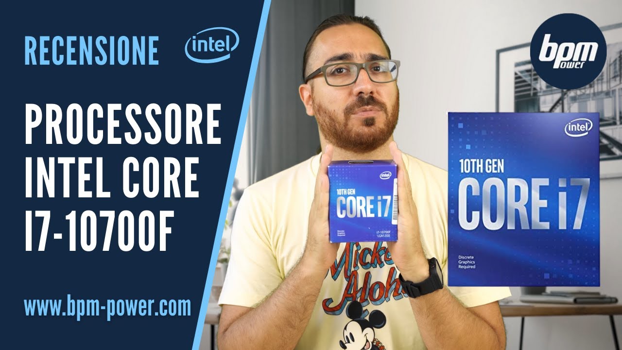 Intel Core i7 10700F, una CPU con performance da gaming STELLARI - YouTube