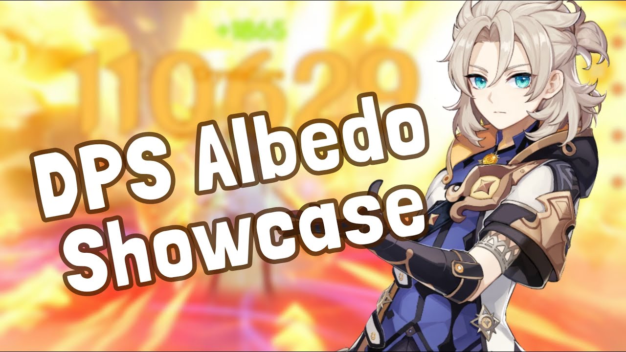 Genshin Impact - DPS Albedo Showcase | 100k DMG - YouTube