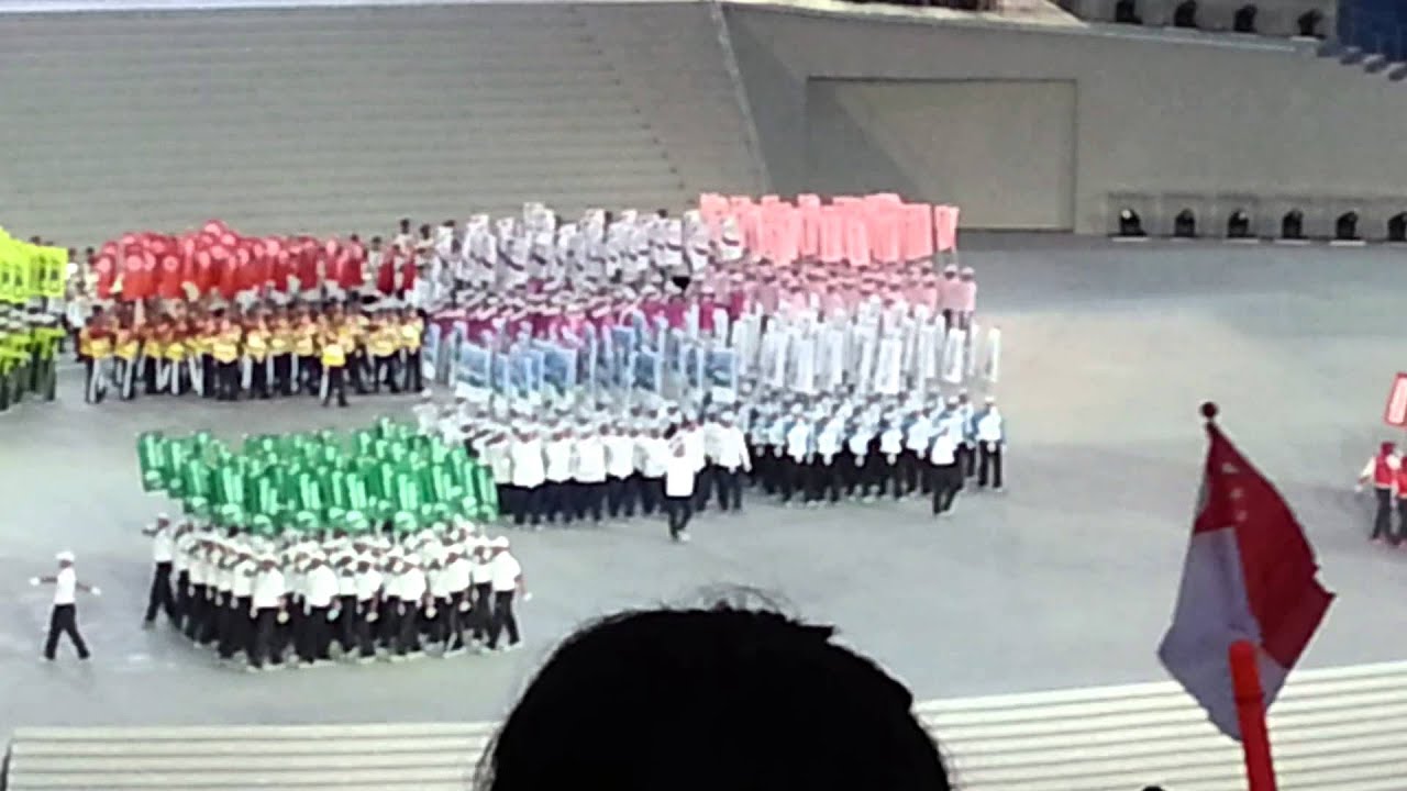 National Day Parade NE1 2013 : March out - YouTube