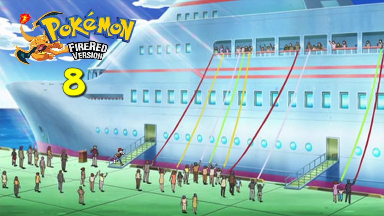 A bordo del SS. Anne |Pokémon RojoFuego #8| - YouTube