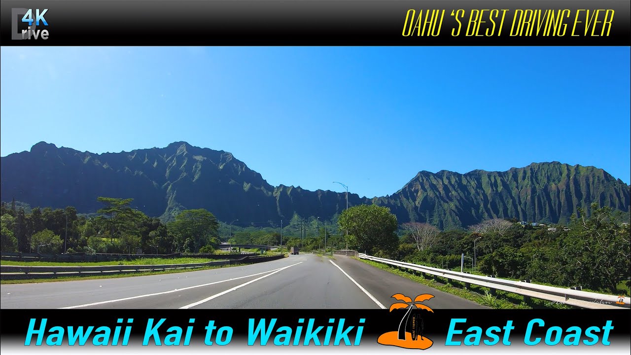 Best Driving Ever | Fantastic East Coast of Oahu to Gorgeous H3 Freeway ...