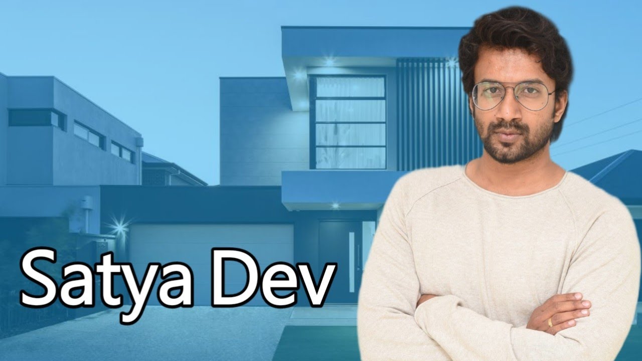 Satyadev Kancharana Lifestyle 2021, Income, House, Cars, Family ...