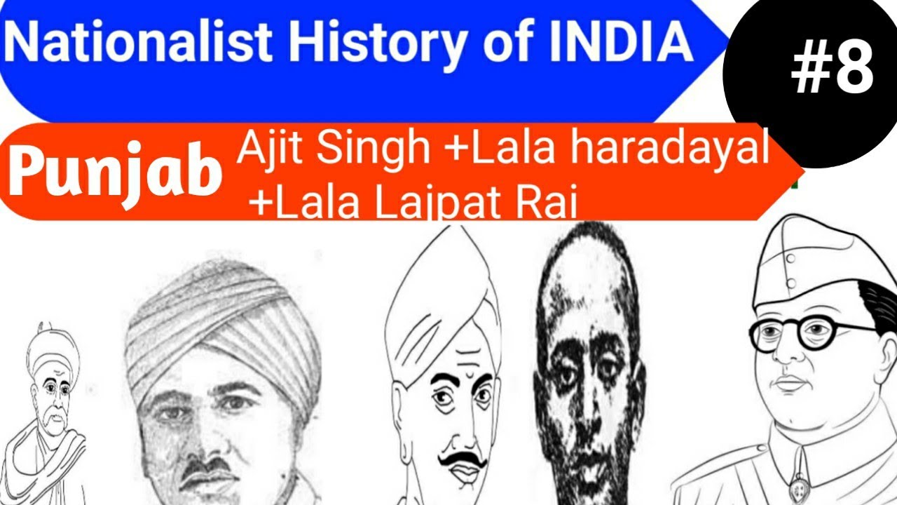 Revolution in Punjab:Ajit Singh Lal lajpat rai &lal hardayal /modern ...