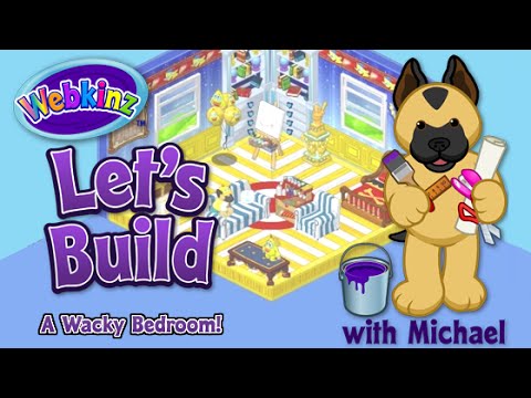 Webkinz Let's Build: A Wacky Bedroom! - YouTube