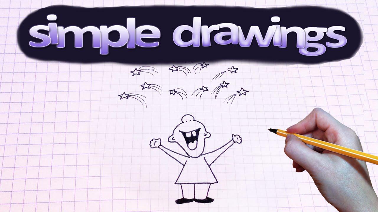 Simple drawings #44 How to draw salute - YouTube
