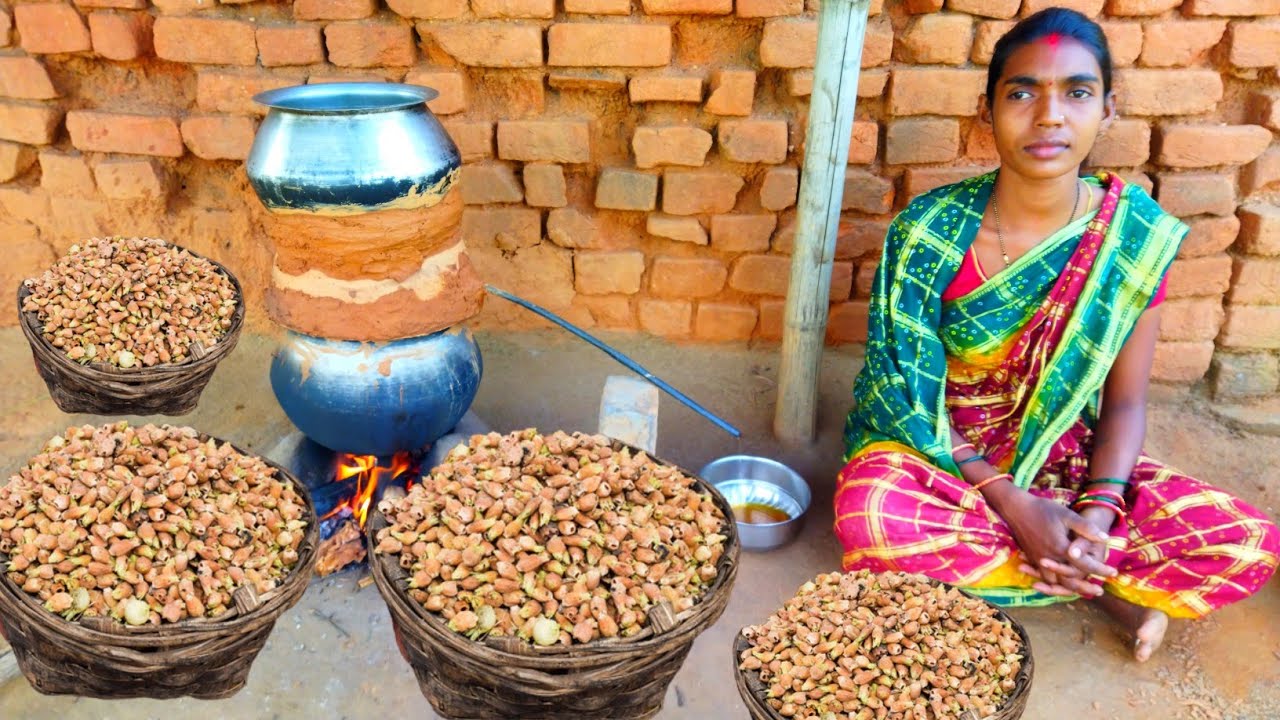 Mahua wine making at home | wine kyasa banata hai | Aman desi village ...