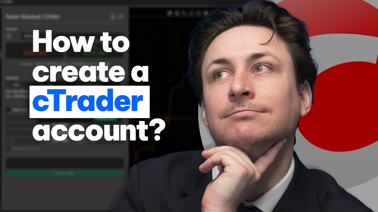 How To Create A New Ctrader Account Youtube