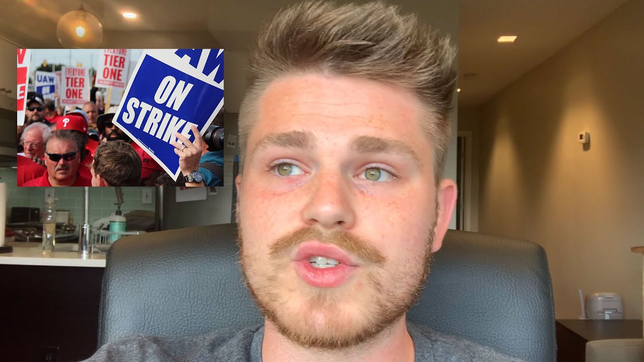 UAW Union Announces HISTORIC Auto Worker STRIKE - YouTube