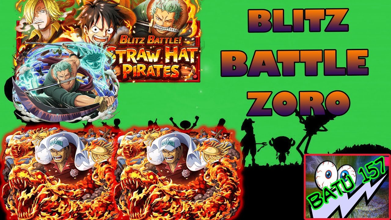 OPTC #614 | Blitz Battle Zoro (Double Akainu Fast Team) - YouTube