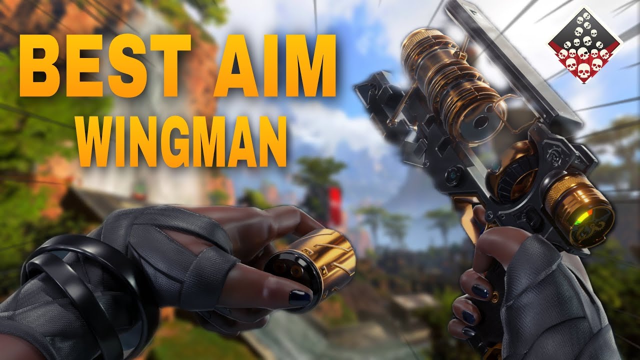 Best Aim with Wingman in Apex Legends - YouTube