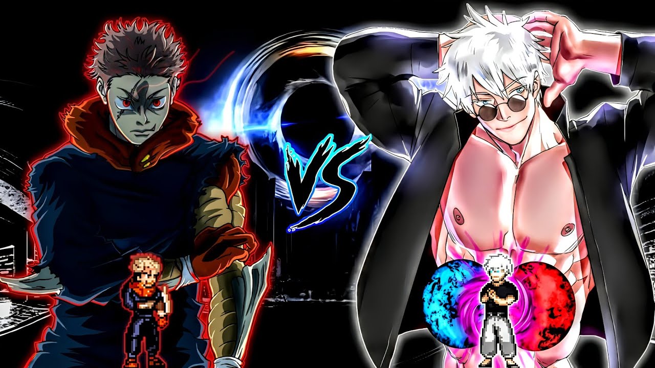 Yuji Itadori Final Arc (New) VS Manga Gojo V2 in Mugen - YouTube