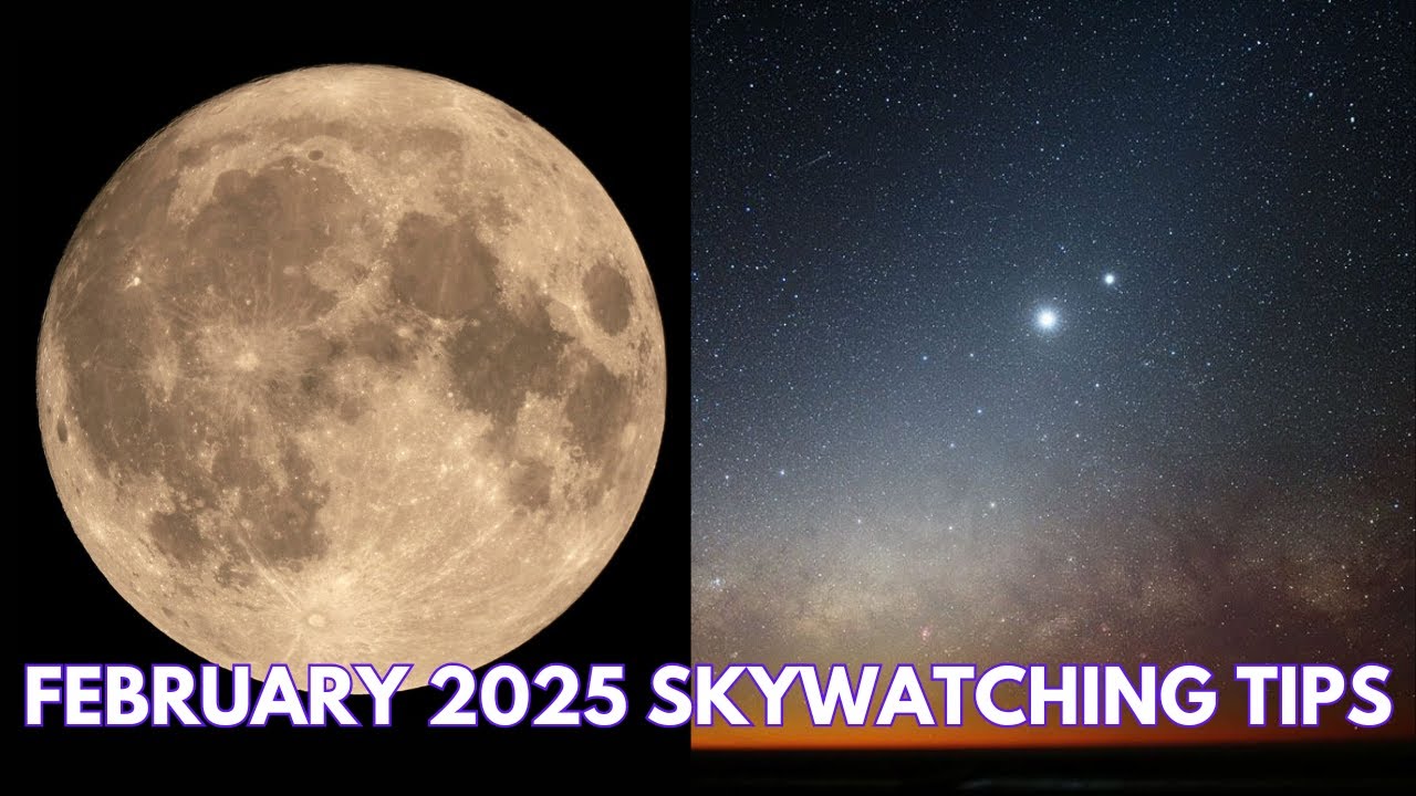 Skywatching Tips for February 2025: Venus Shines Bright, Mars & Jupiter ...