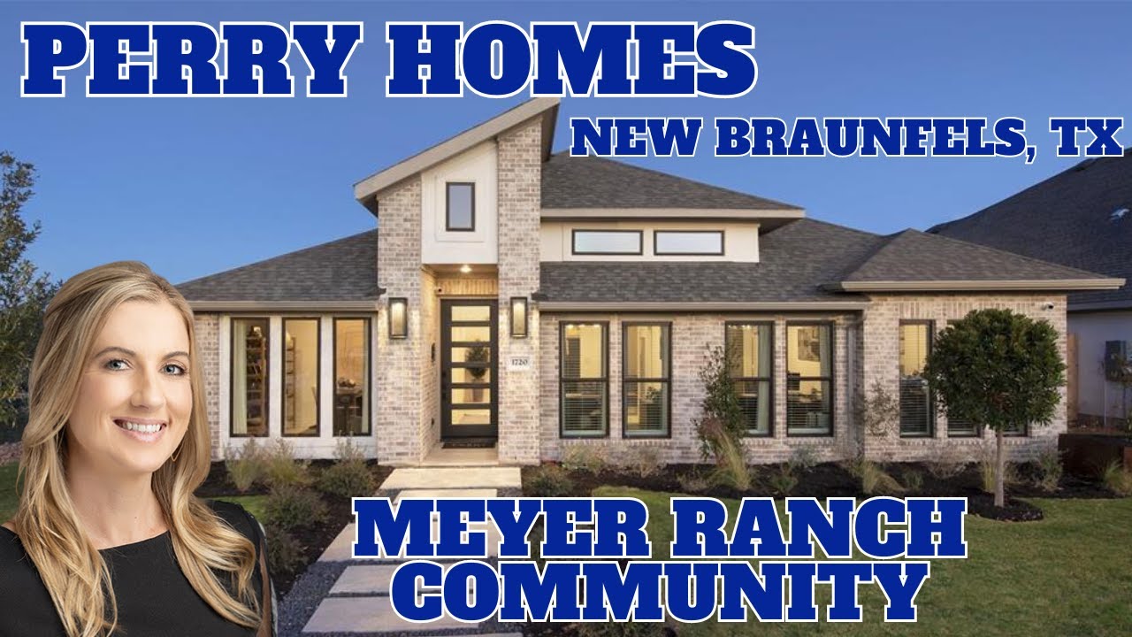 Exclusive Perry Homes Model Home Sneak Peek! Texas Hill Country homes ...