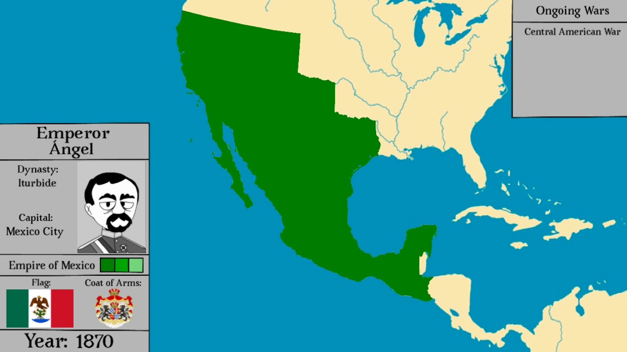 Alternate History of Mexico (DSA Timeline) - YouTube