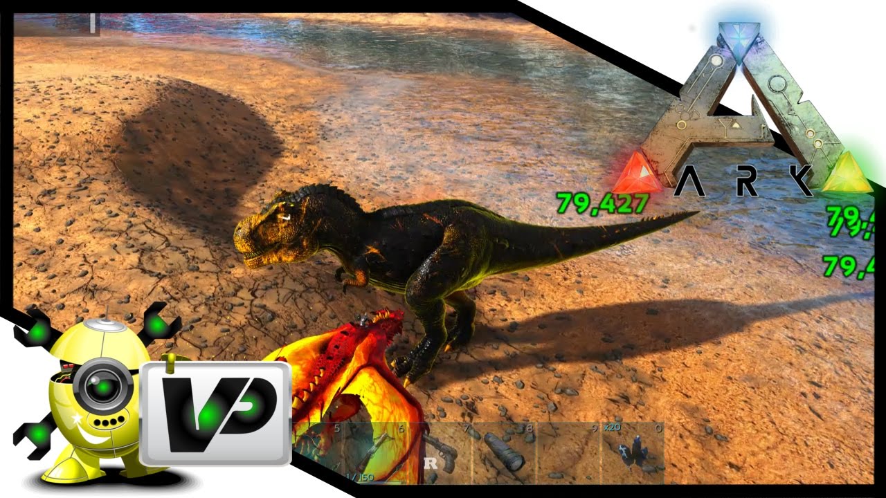 Killing The Origin Rex For Tek Engrams Ep.5 ARK Crystal Isles Eternal ...