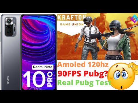 Redmi Note 10 Pro Pubg Gaming Test Review 90fps? Hindi Urdu - YouTube