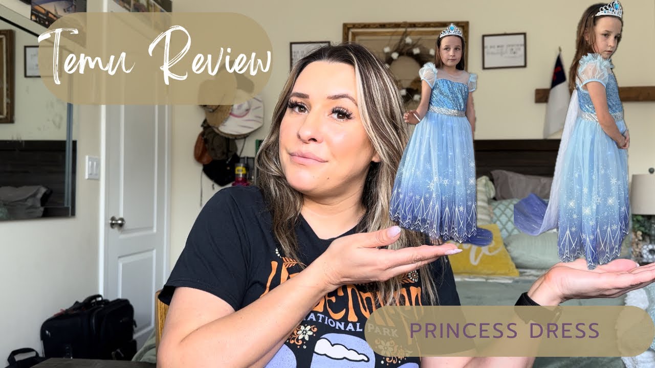 Temu Dreamy Princess Tutu Dress - YouTube
