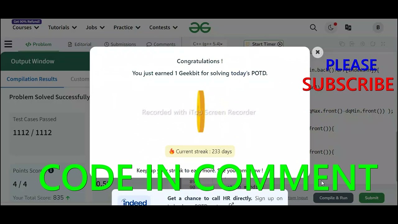 Gfg Potd 16042024 In C Most Important Information Code In Comment Geeksforgeeks Gfg 5447