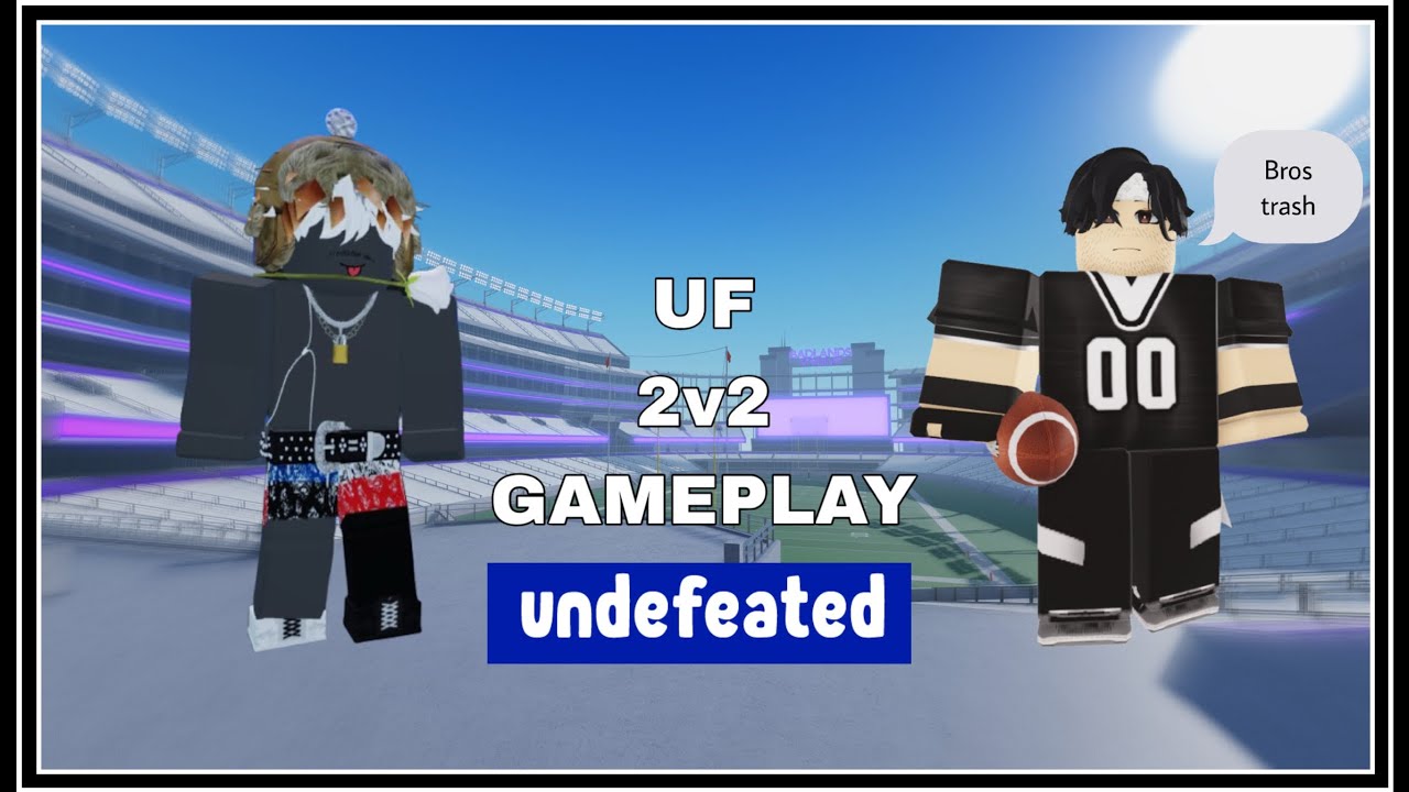 RUNNING 2S IN PARK IN ROBLOX UF and JUST CANT LOSE - YouTube
