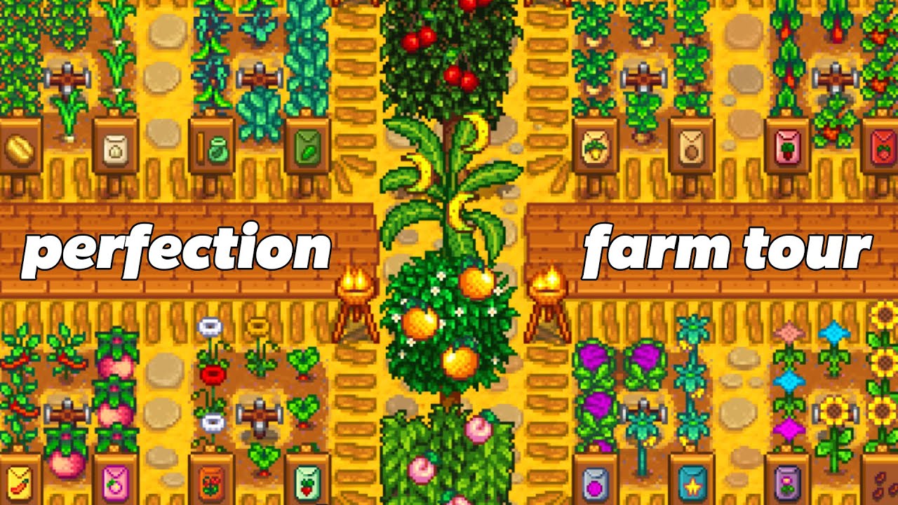 My 300 Day Perfection Farm Tour - Stardew Valley 1.5 - YouTube