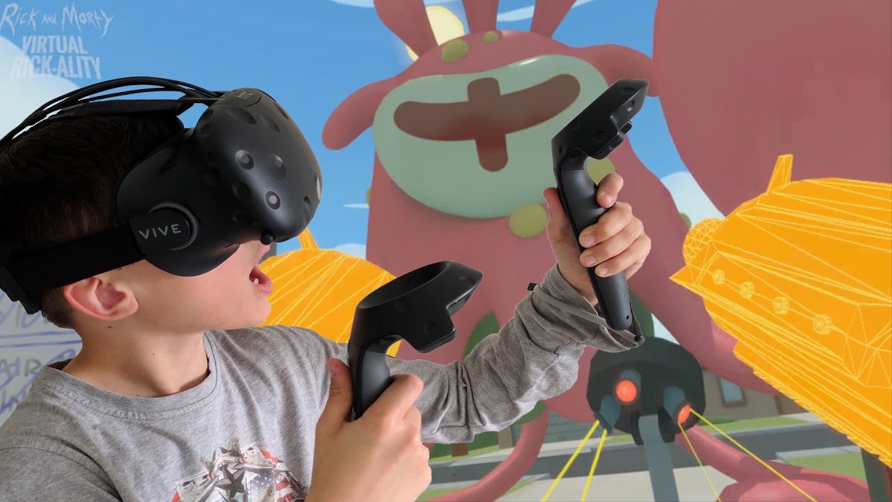 HIER IS GEEN TITEL VOOR !! | Rick and Morty VR #2 (HTC Vive) - YouTube