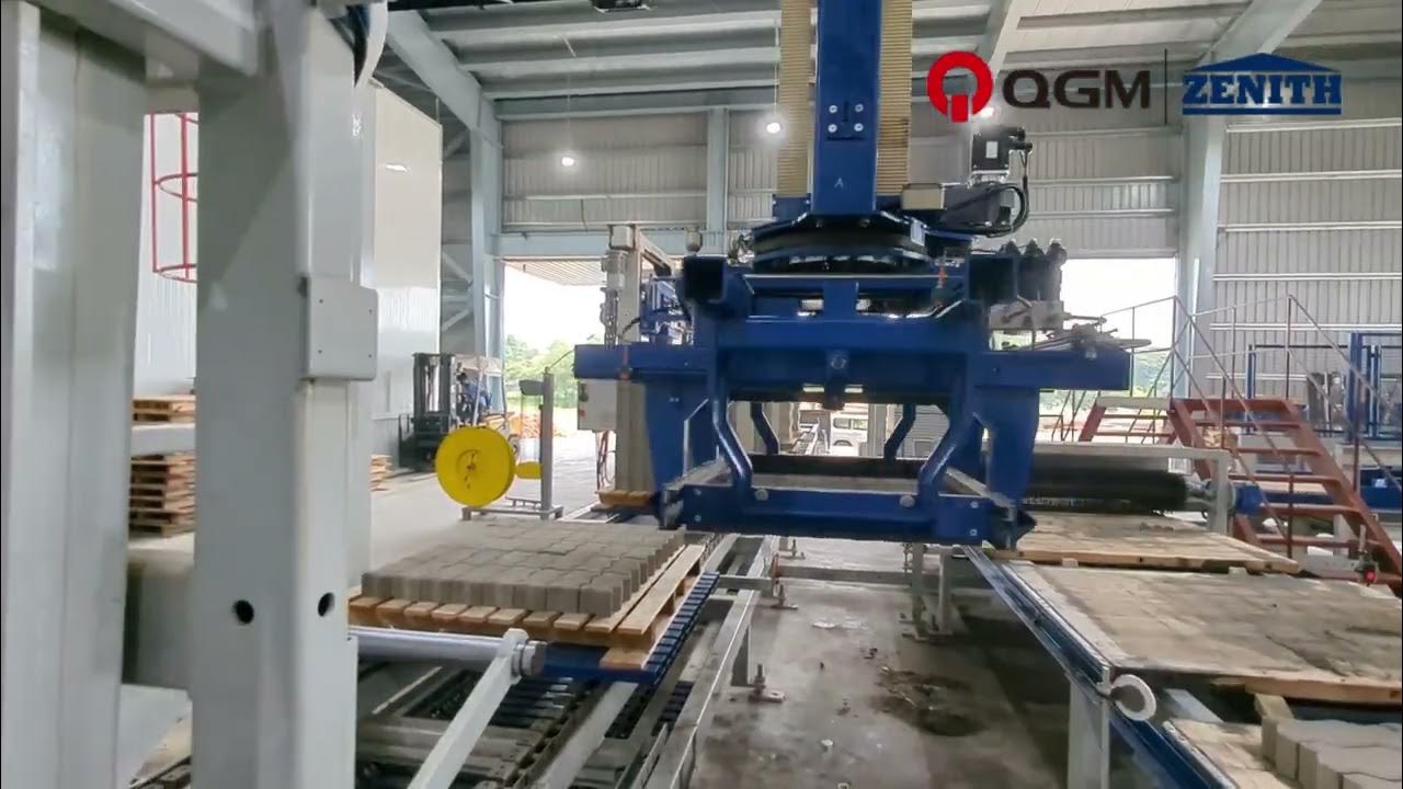 Bangladesh NDE 1500-2C Fully Automatic Production Line - YouTube
