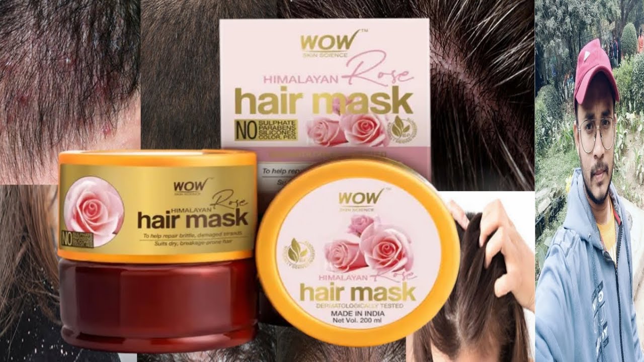 Wow Himalayan Rose Hair Mask Review In Hindi - YouTube