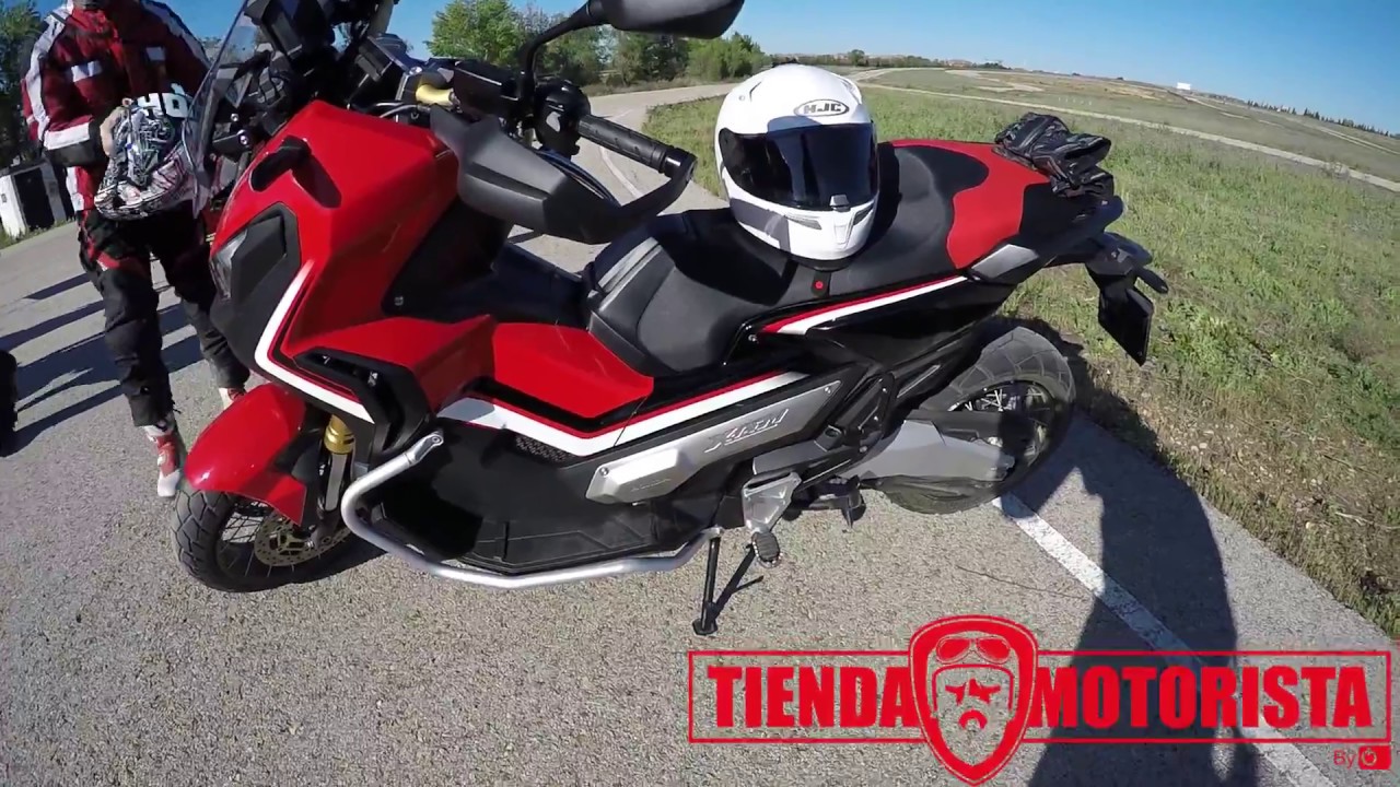 Estriberas honda x-adv Off-Road Honda-Rizoma 08R82-MJP-G51 Negro - YouTube