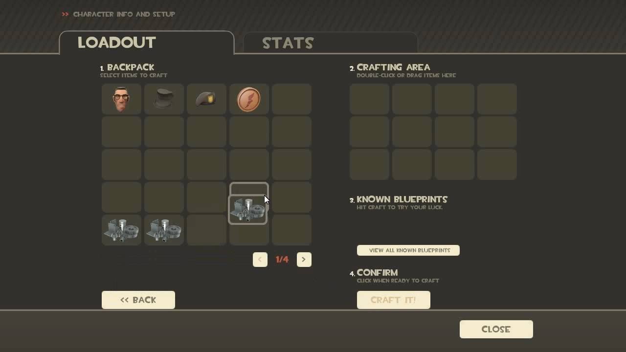 My first TF2 hat craft! - YouTube