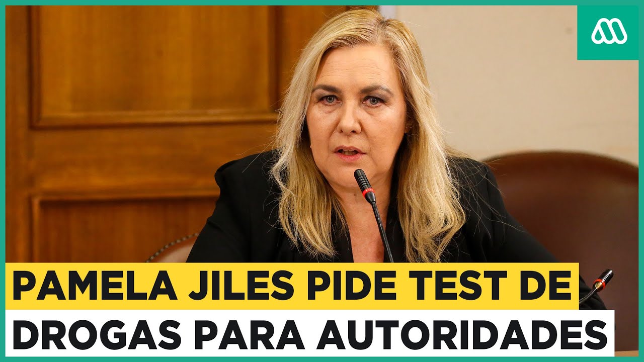 Pamela Jiles y test de drogas: "La persona que consume está ...