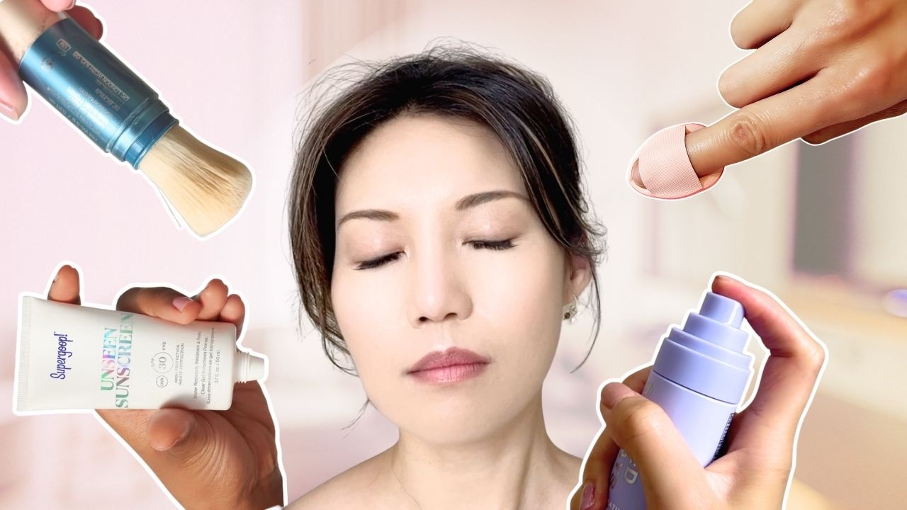 How to Reapply Sunscreen Over Makeup (3 EASY Methods!) - YouTube