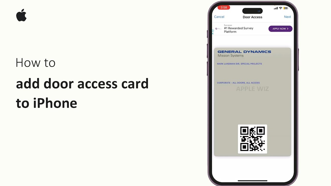 How To Add Door Access Card To iPhone 2025 | Use Your iPhone As A ...